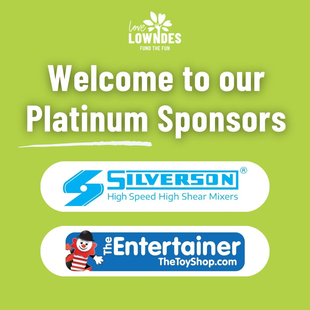 Love Lowndes welcomes Silverson and The Entertainer as its Platinum ...