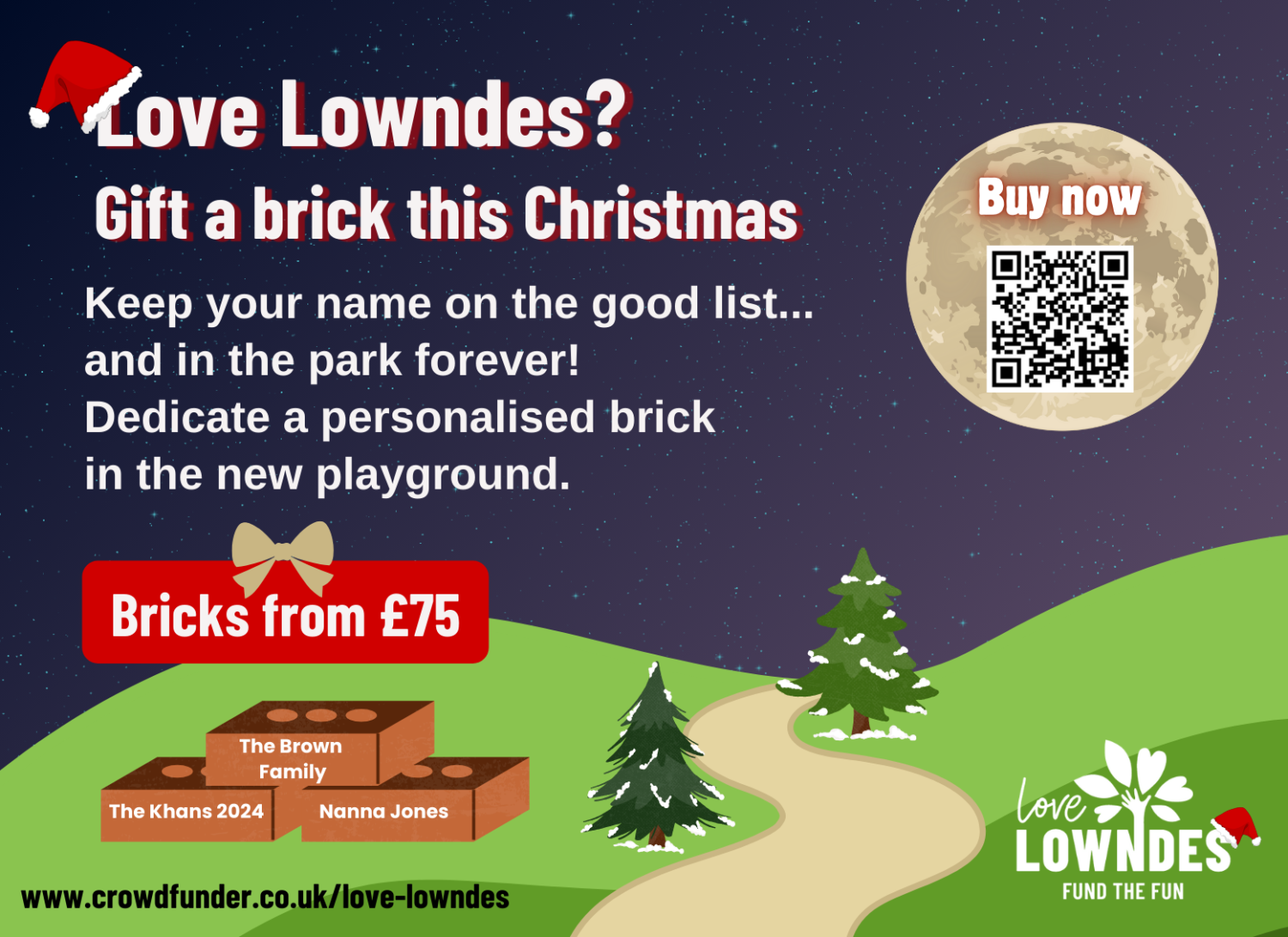 Buy a Legacy Brick from Love Lowndes and help us pave the way for play ...