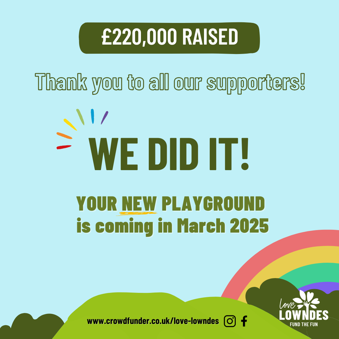 Love Lowndes raise over £220,000 for new playground in Lowndes Park ...